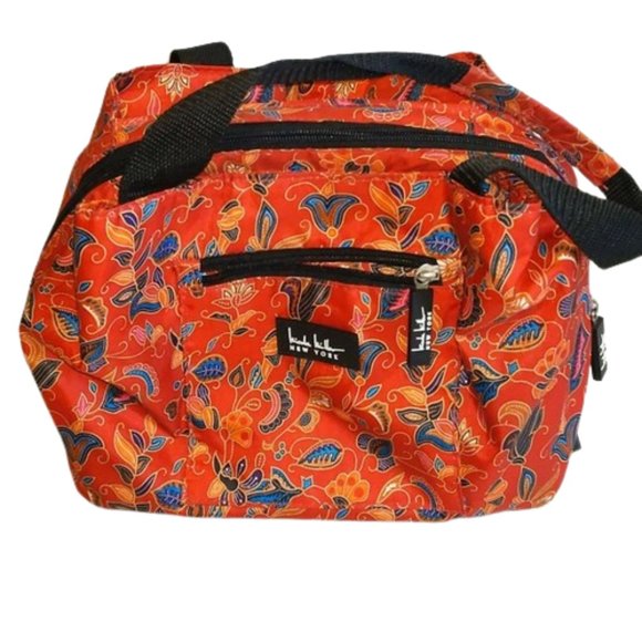 Nicole Miller | Bags | Nicole Miller New York Floral Print Multi Pocket ...